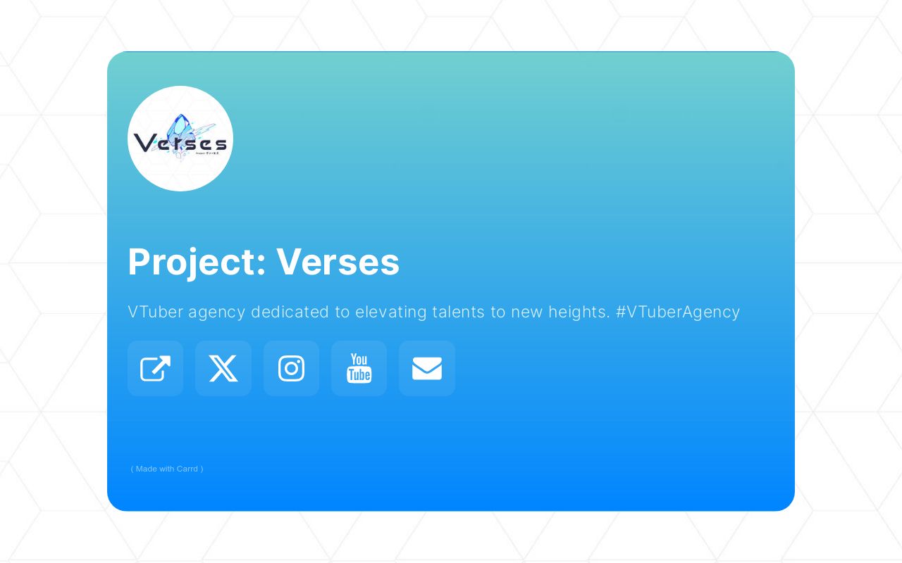 Project: Verses